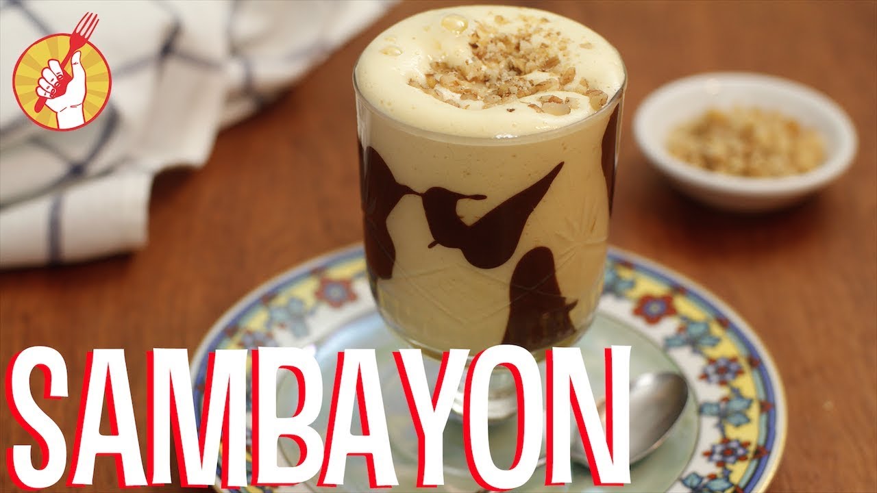 Cómo hacer SAMBAYÓN Casero POSTRE RAPIDO | Receta Fácil | Tenedor Libre ...