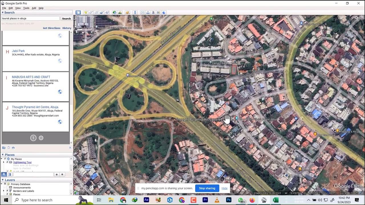 online GIS class 3: google earth Pro - YouTube