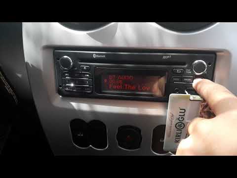 Dacıa sandero-bluetooth ile telefon  bağlama