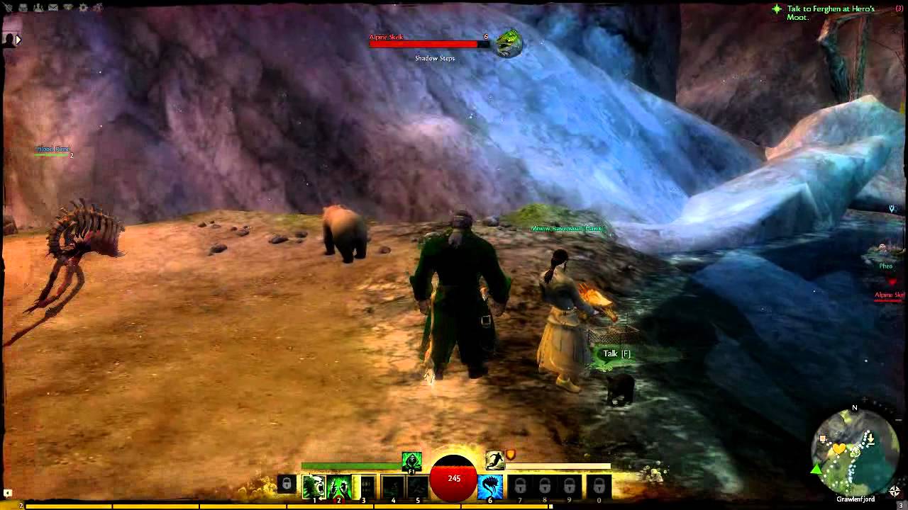 Guild Wars 2 Beta - Norn Necromancer Starting Area | Part 2 - YouTube