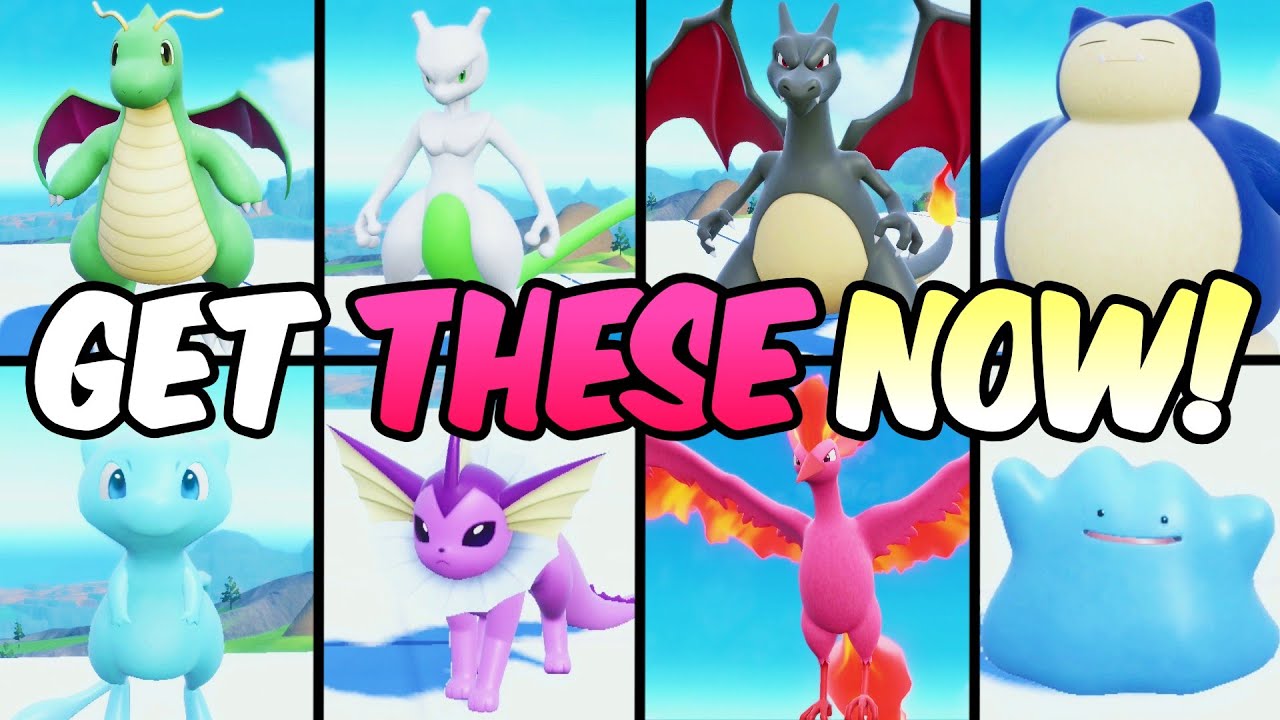 (UPDATED) Get Shiny Gen 1 Pokemon Collection NOW in Scarlet Violet ...