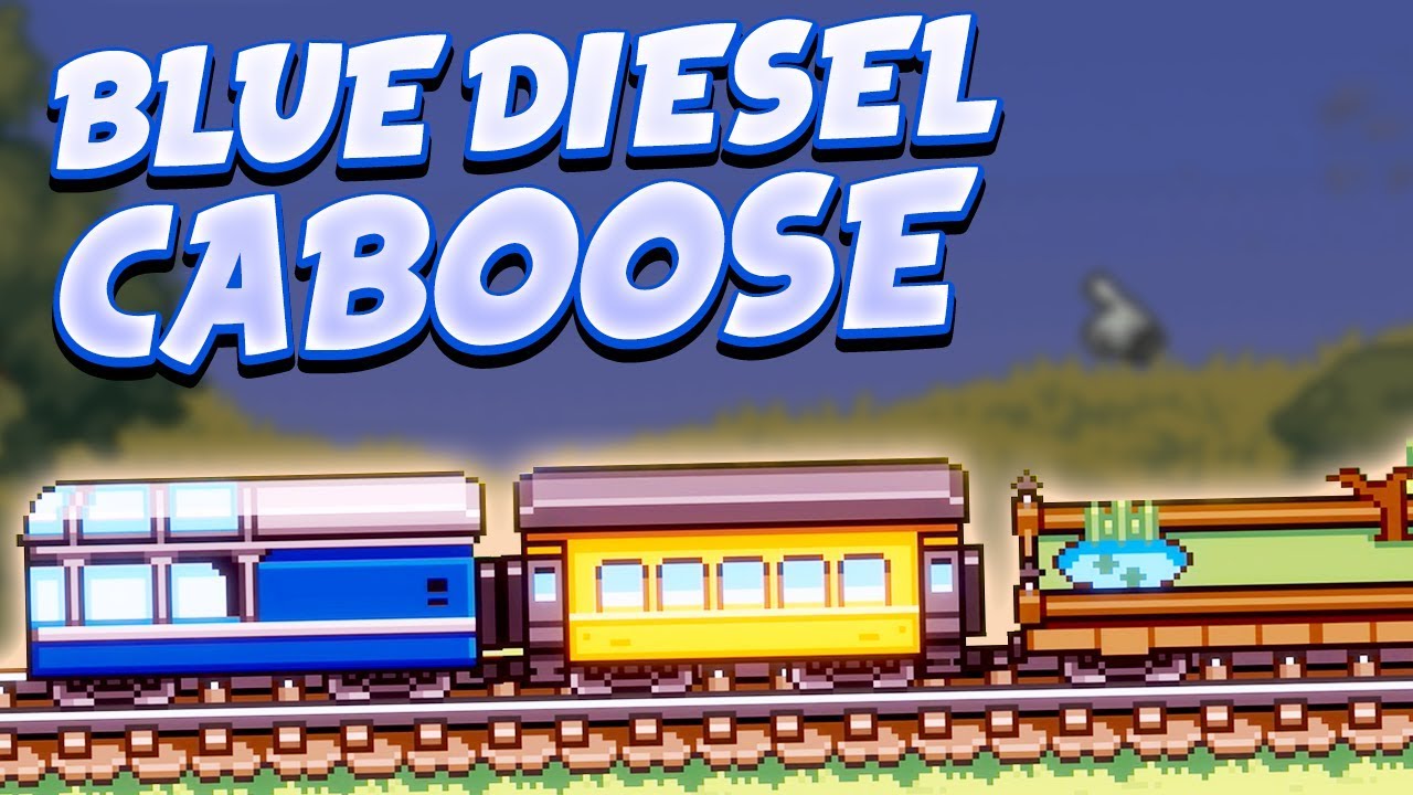 BLUE DIESEL CABOOSE AND PARK CAR - Tiny Rails Gameplay Part 2 - YouTube