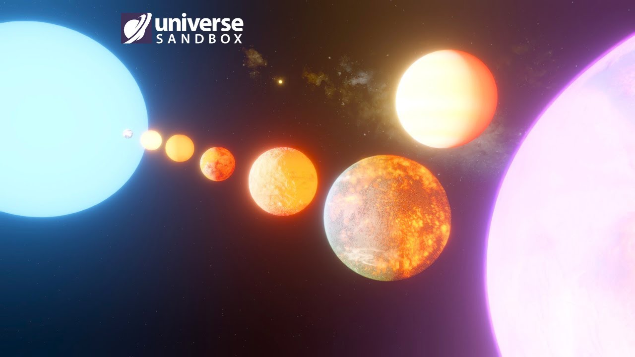 Evolving A Custom System From Birth To Death Ver 17 #3 Universe Sandbox - YouTube