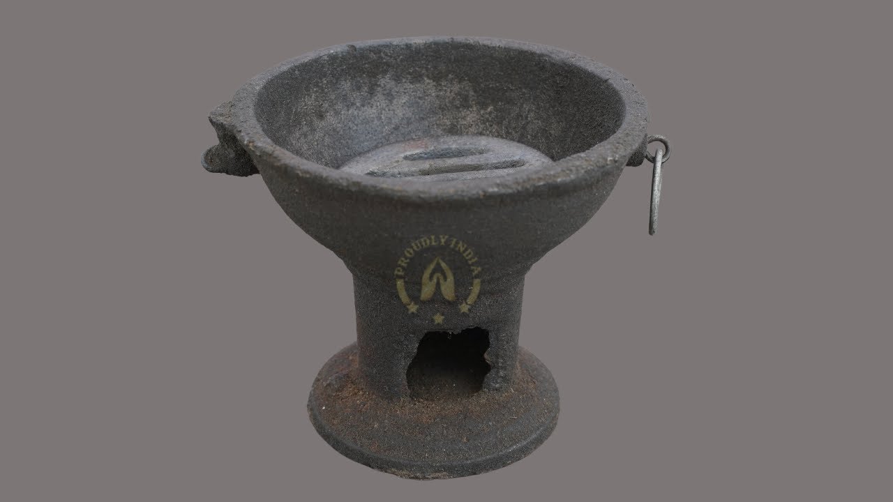 Iron Kumati Stove,Traditional Kummati Aduppu or Stove,Charcoal Tandur ...