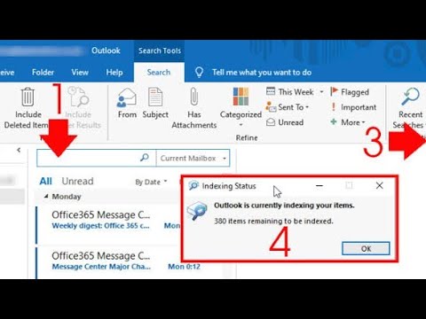 How To Fix The Outlook Email Search Issues| @TechKnowledgesystem - YouTube