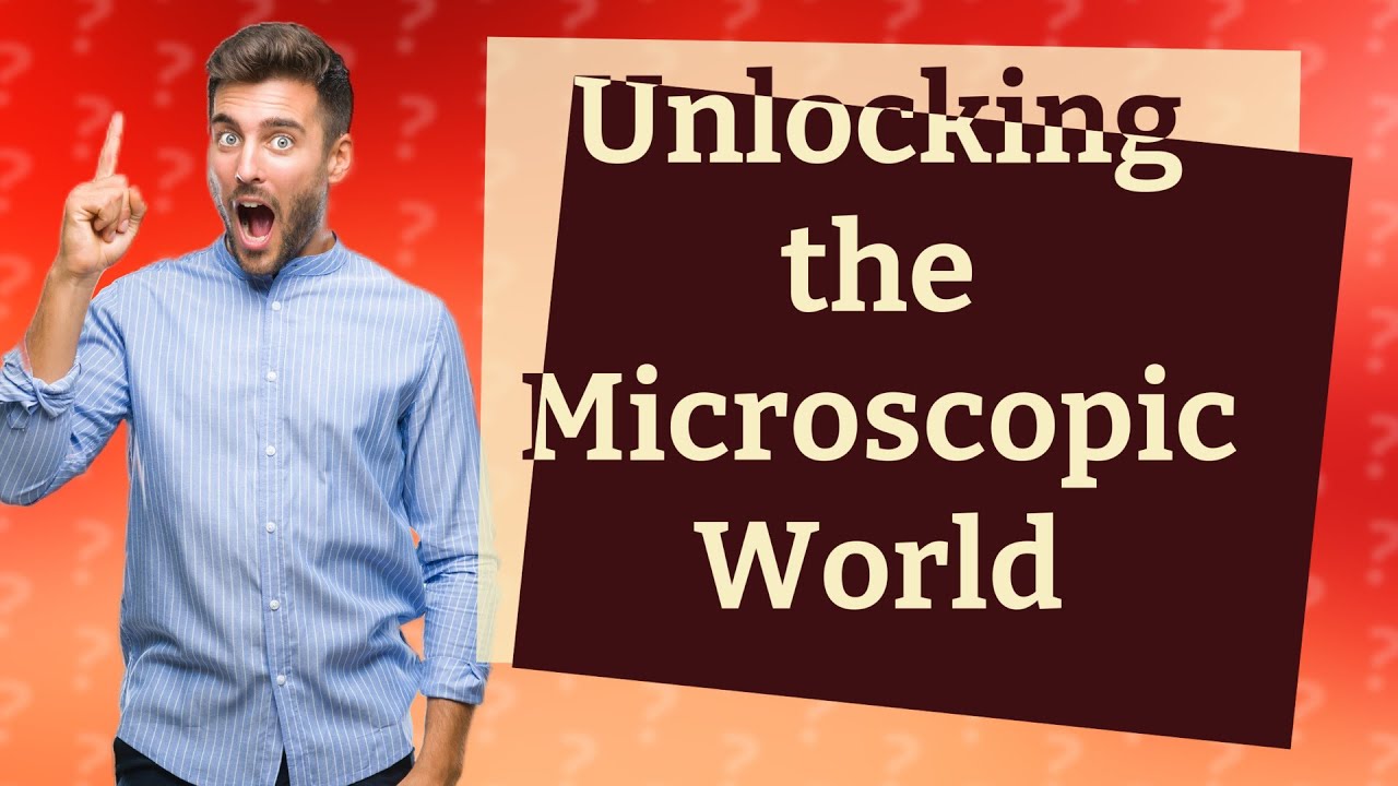 How Does a Scanning Electron Microscope Work? - YouTube