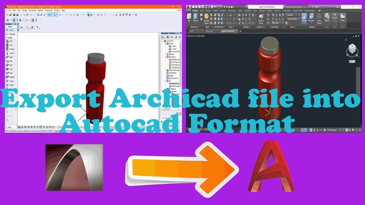 Archicad Tutorial - Needful tutorial to export of archicad file into ...