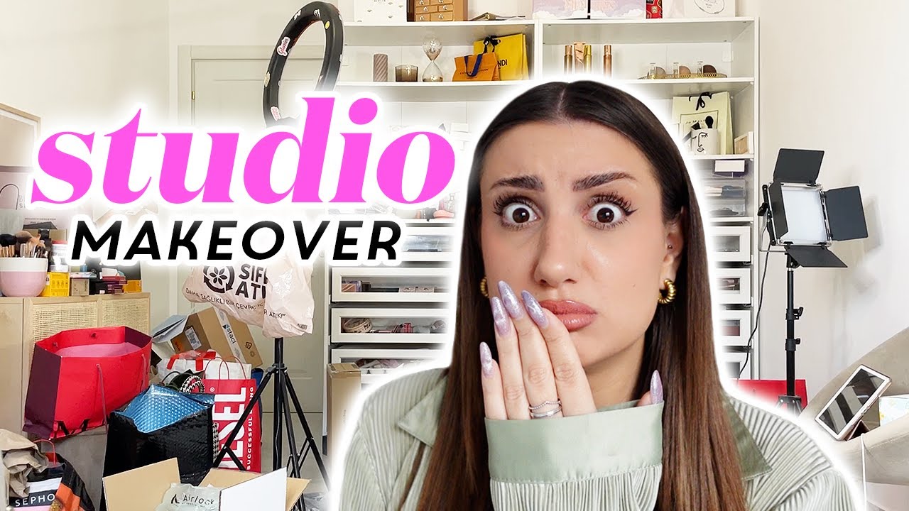 STUDIO MAKEOVER EP.2 💄 😩 🧹 - YouTube
