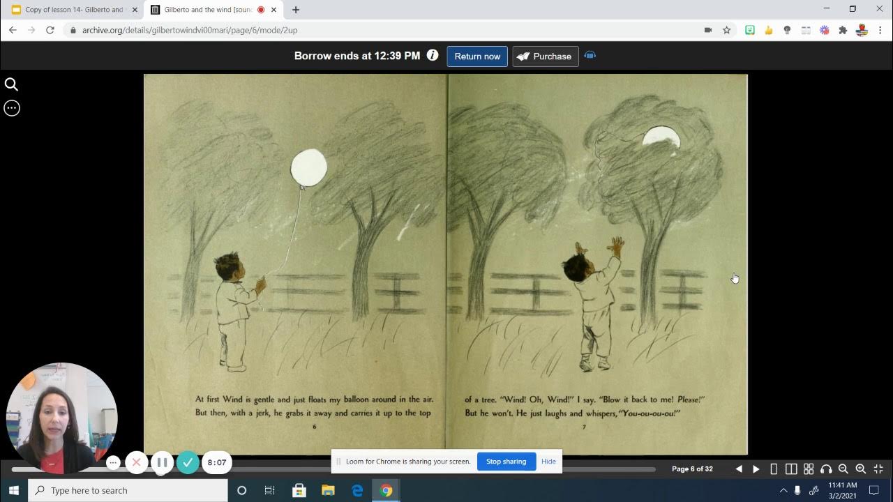 3/8: Story Retell: Gilberto and the Wind - YouTube