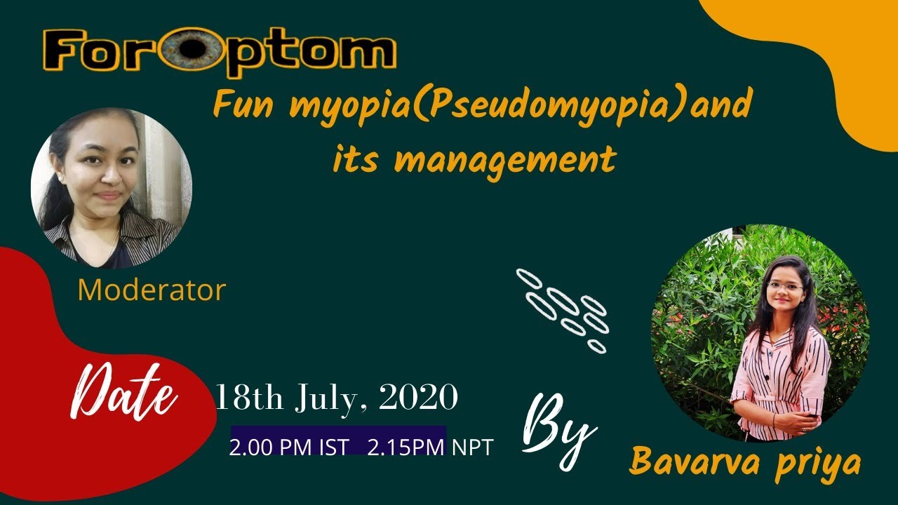 Fun myopia (Pseudomyopia)and its Management-(ForOptom Student ...