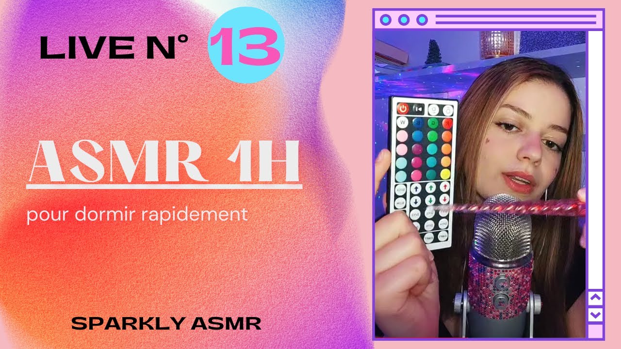 ASMR 13 : 1H de vidéo ASMR, avec des jeux et des roleplays pour bien dormir ! - YouTube