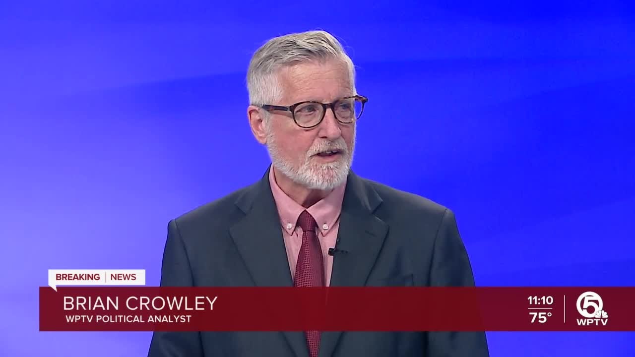 WPTV political analyst Brian Crowley shares thoughts on Trump's White ...