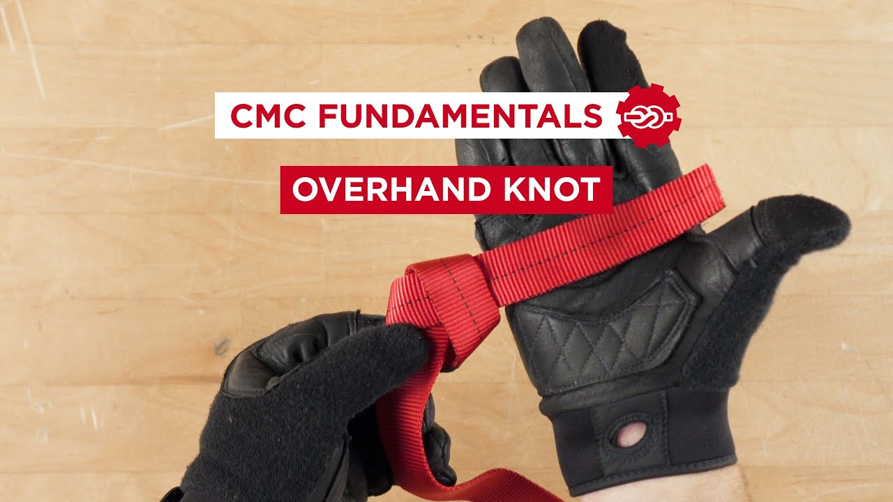 How to Tie an Overhand Knot // CMC Fundamentals: Learn Your Knots - YouTube
