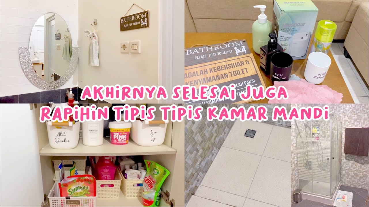 Akhirnya Ganti Suasana Kamar Mandi Lanjut Beberes Youtube