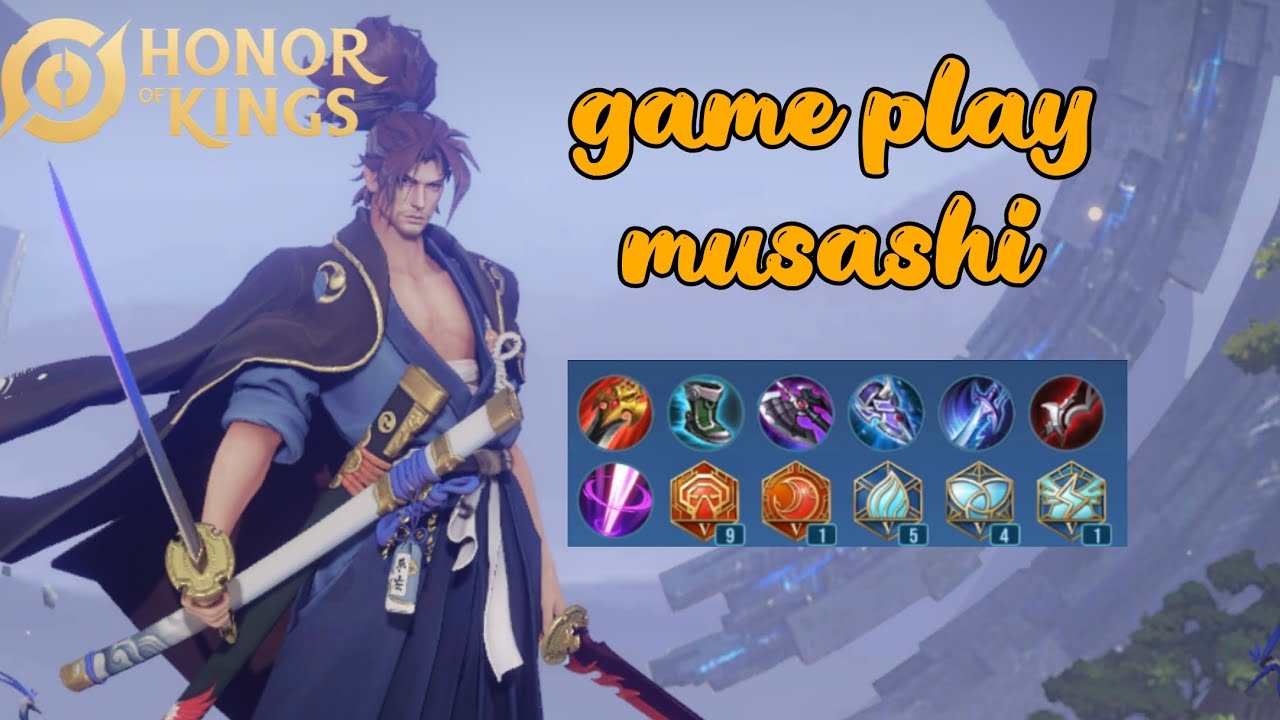 GAME PLAY MUSASHI || HONOR OF KING || POCO X6 Pro - YouTube
