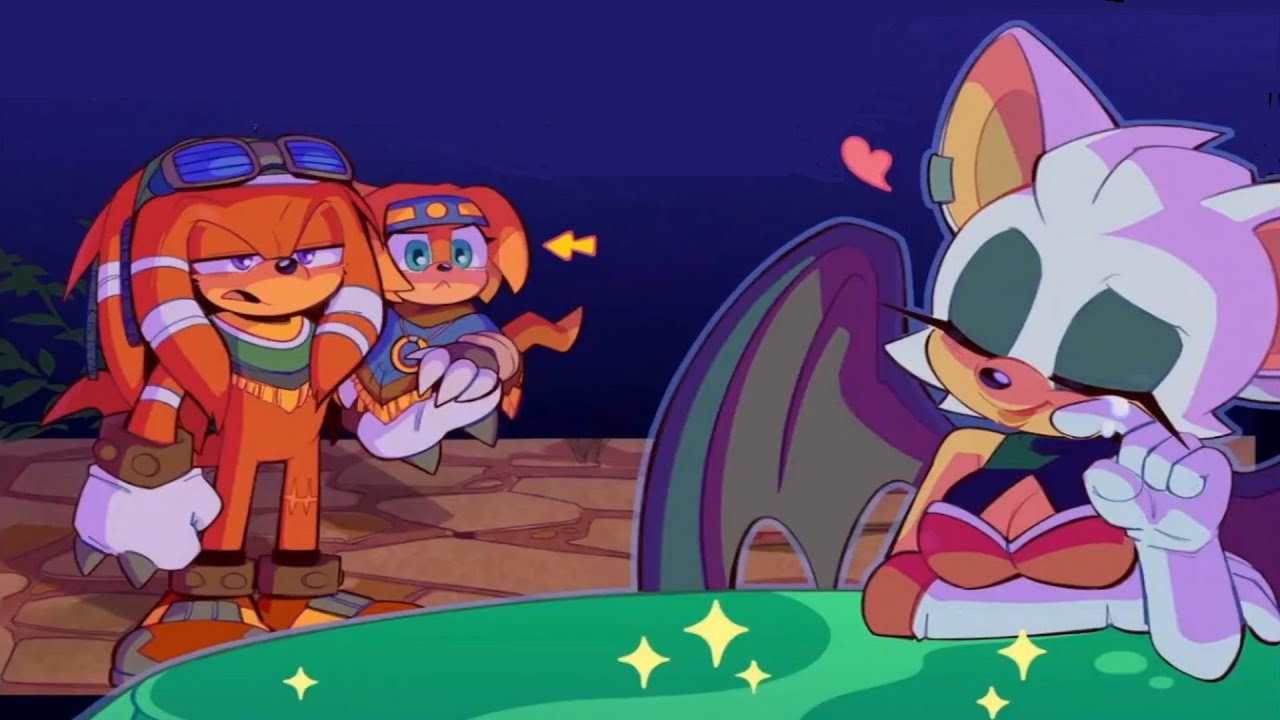 KNUCKLES HAS A SON!?! (Sonic Comic Dub) - YouTube