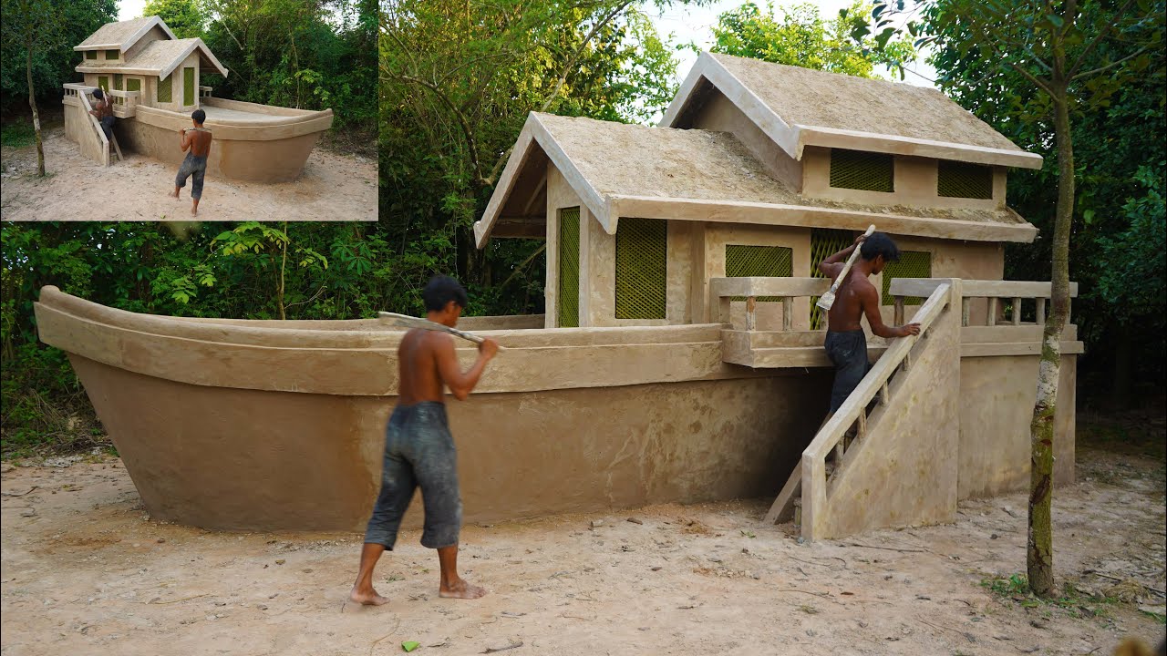 Building The Most Creative Luxury Ship Villa House - Modern Ship House ...