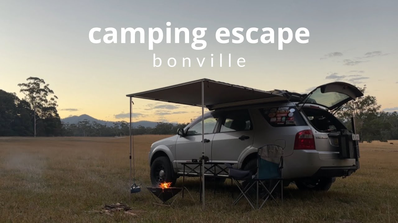 SOLO CAMPING [ ASMR, chill, nature, camp sounds, ford ] - YouTube