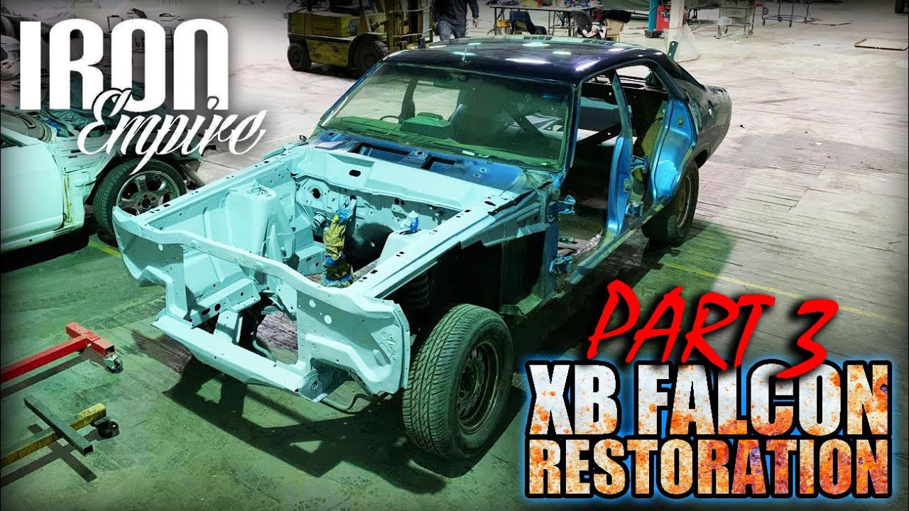 Iron Empire EP 32 - XB falcon Restoration 3 - Engine bay - YouTube