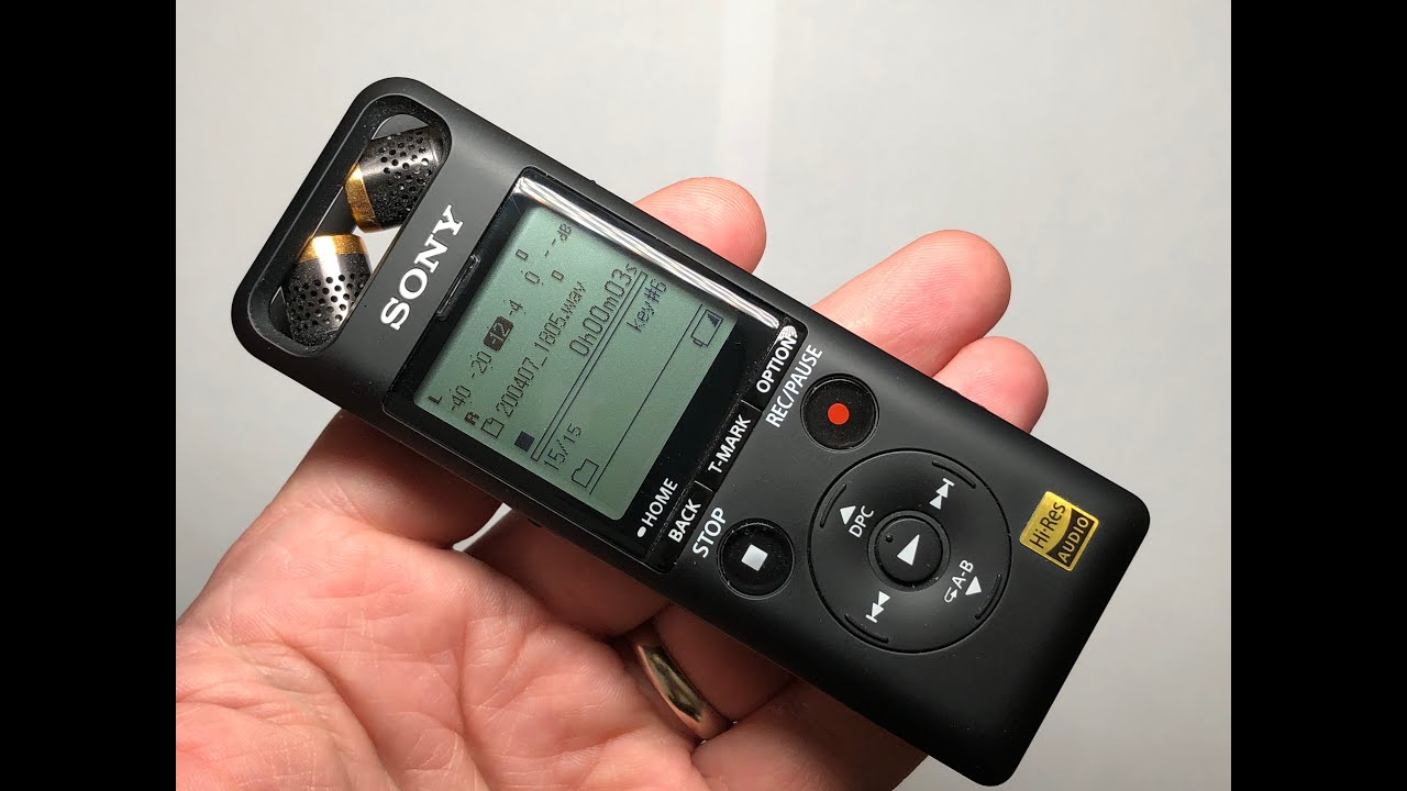 Sony PCM A10 - YouTube