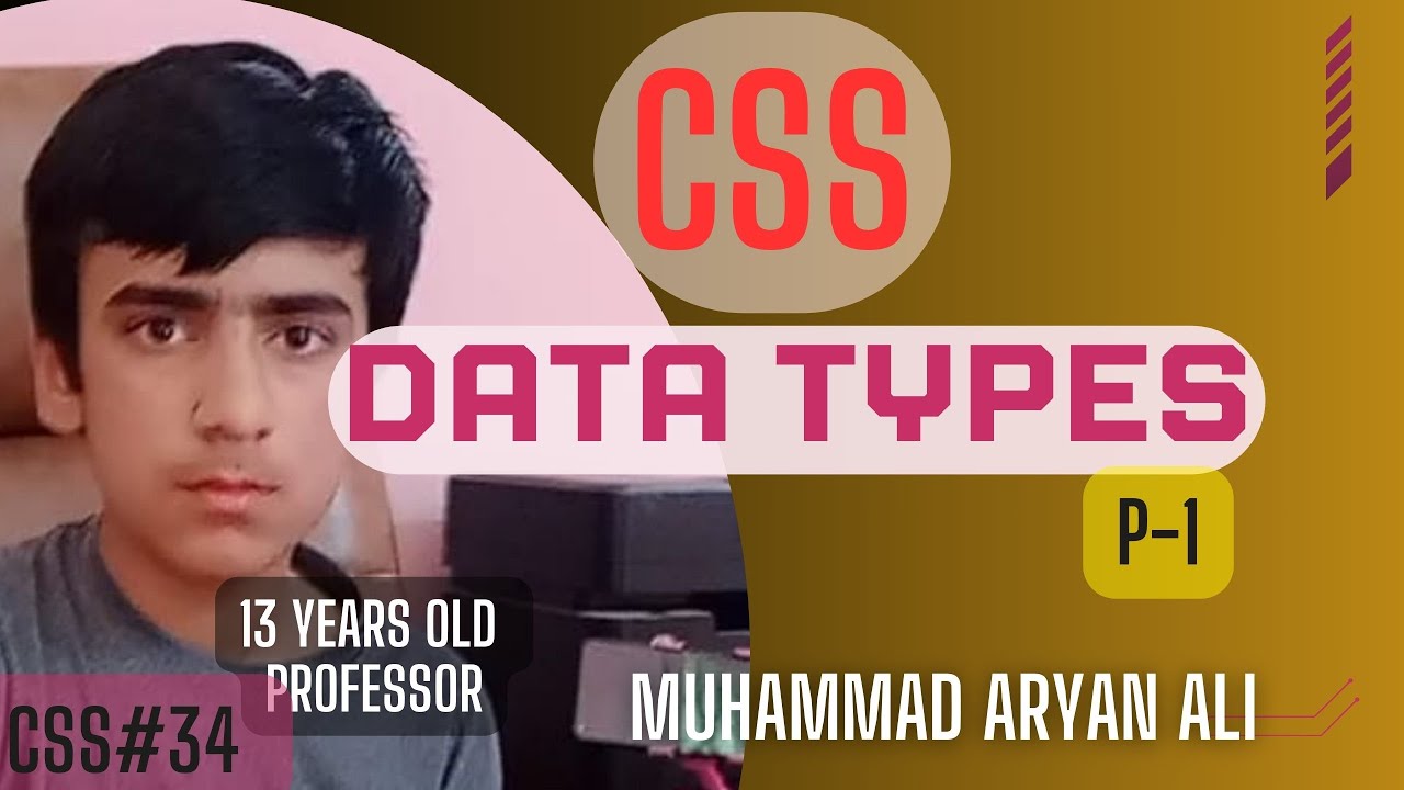 Java Script Data Type [Lec#34] - YouTube