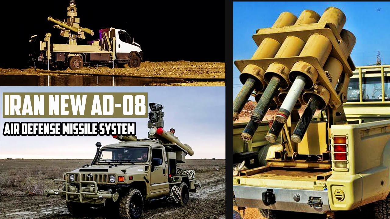 Iran unveils its new AD-08 air defense missile system based on IVECO ...