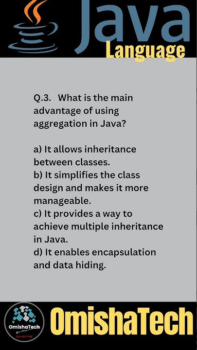 Aggregation in Java | Java programming #shorts #viral #ytshorts #omishatech #java - YouTube