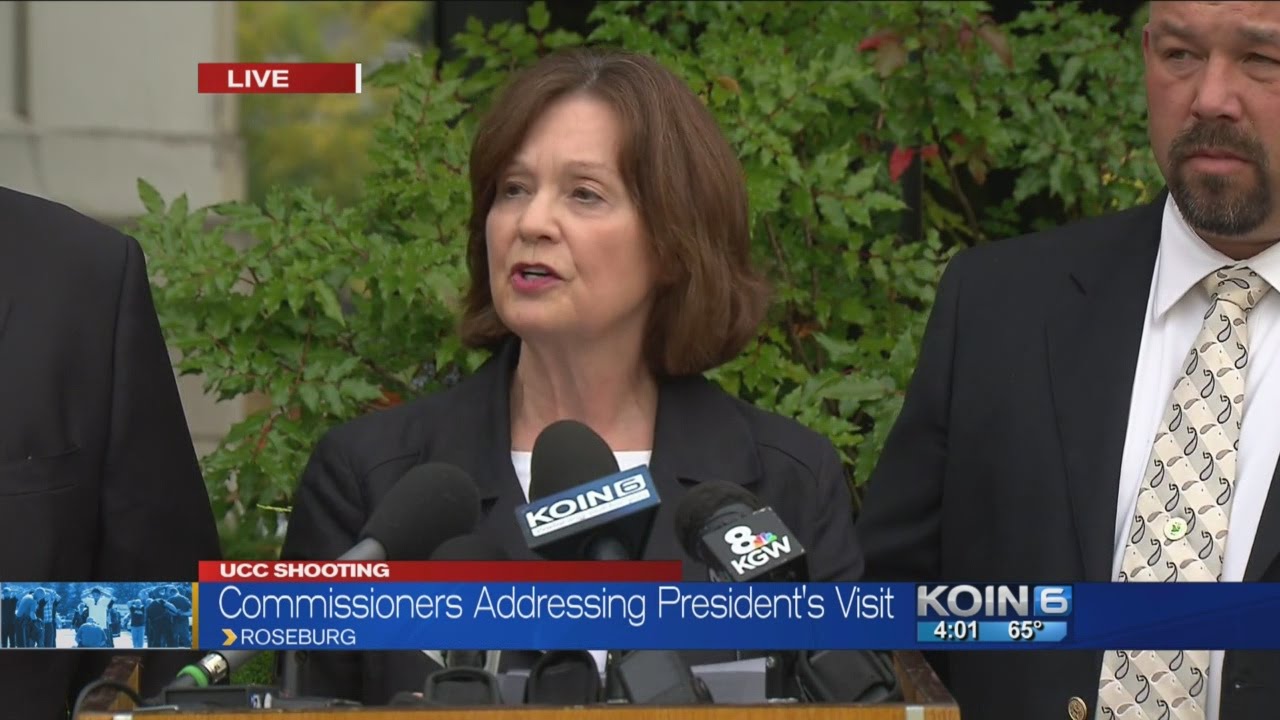 Douglas County Commissioners address Obama visit - YouTube