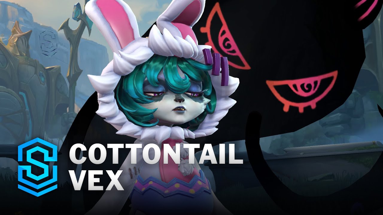 Cottontail Vex Wild Rift Skin Spotlight - YouTube