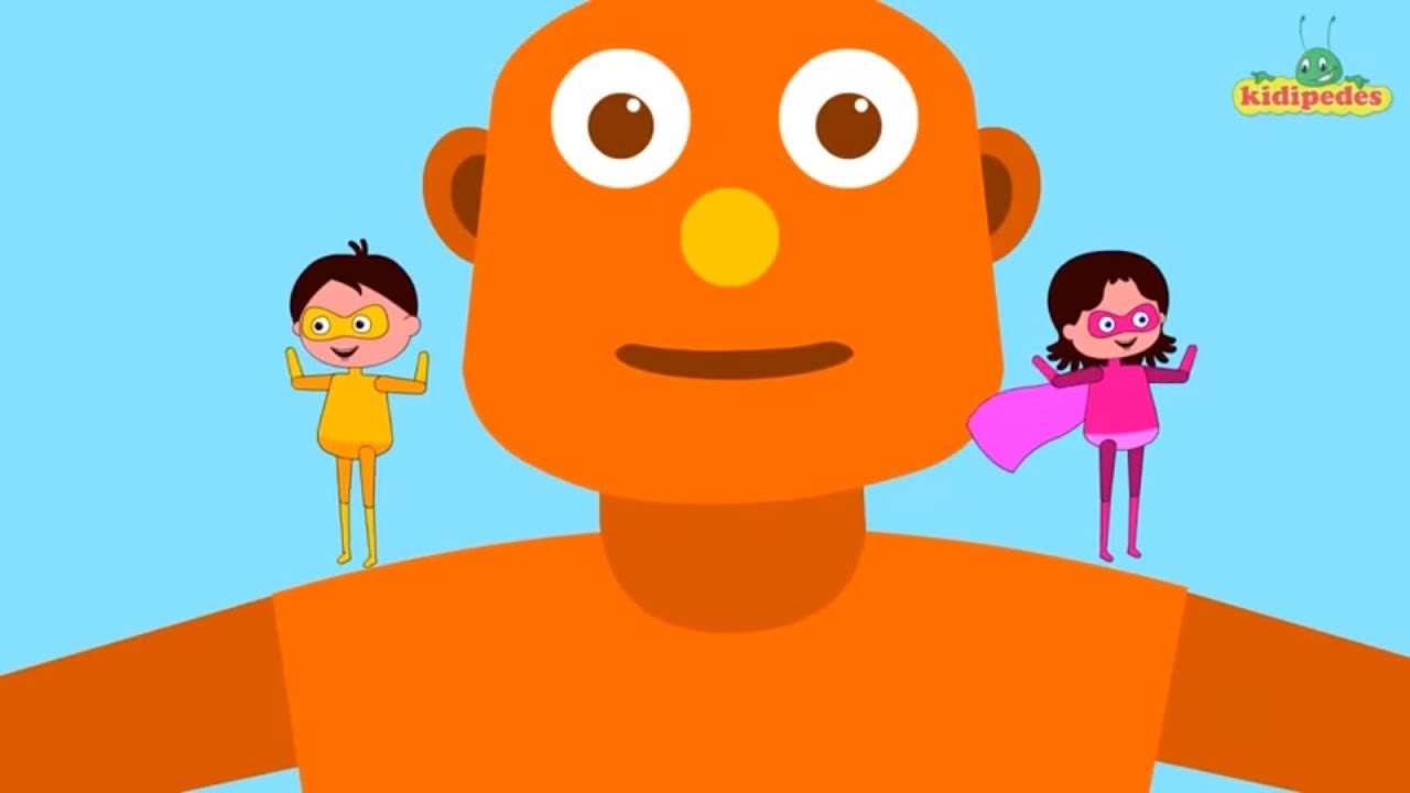 Head Shoulders Knees & Toes - SuperBabies Nursery Rhymes with a ...