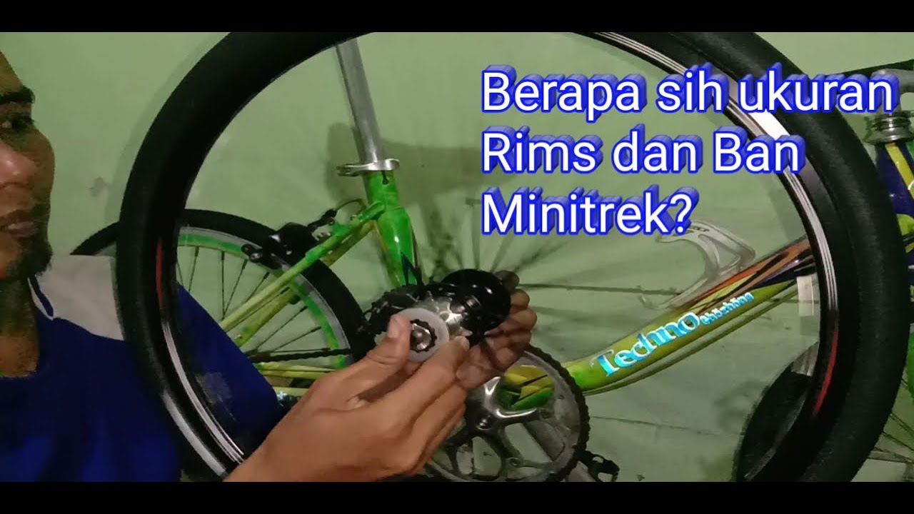 Minitrek Pakai Rims Dan Ban Yang Cocok - YouTube
