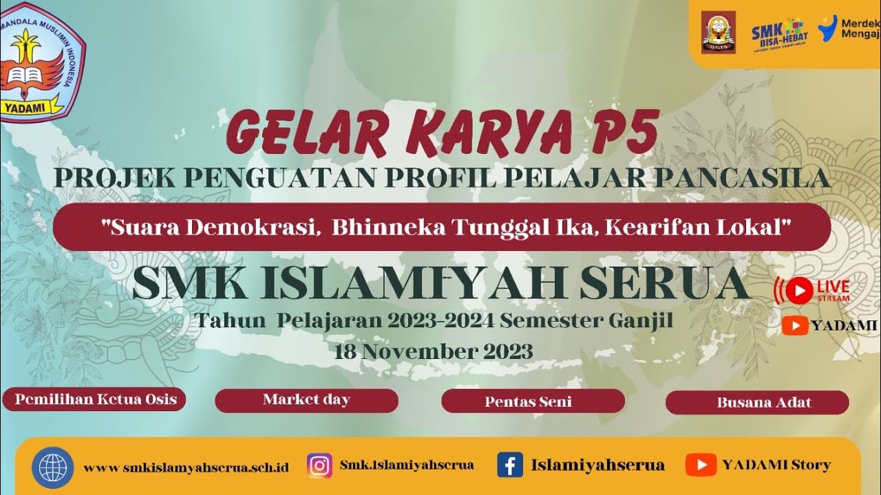 Gelar Karya P5 || SMK ISLAMIYAH SERUA || 2023 - YouTube