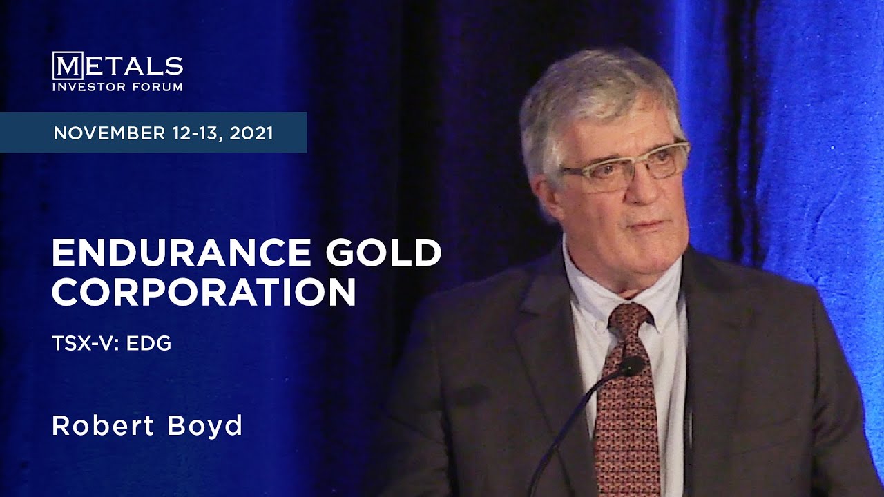 Robert Boyd of Endurance Gold Corporation presents at the Metals ...