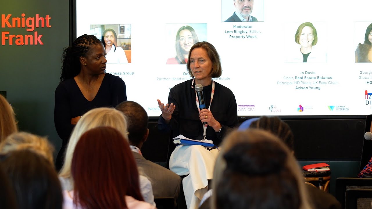 Jo Davis speaks about improving DEI at the Inspiring Diversity in ...