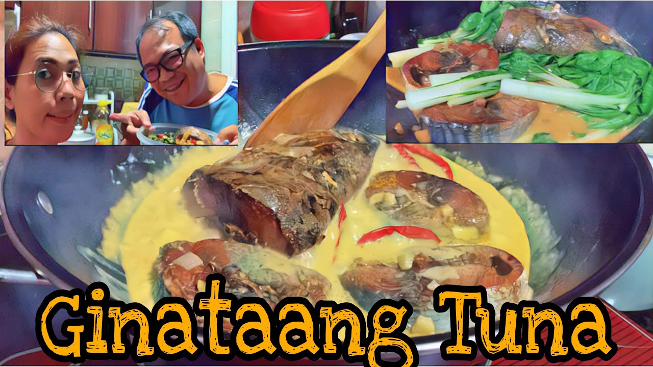 Ginataang Tuna(how to cook tuna fish with coconut milk) - YouTube