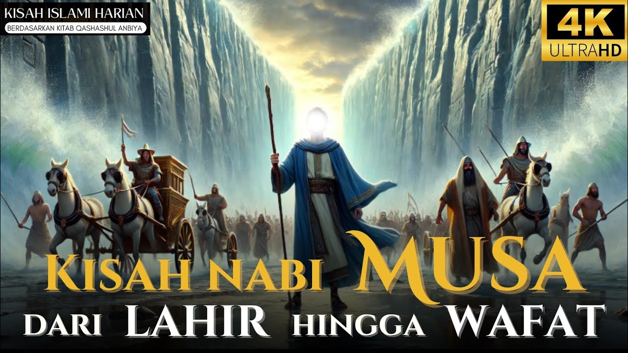Kisah Nabi Musa Lengkap dari Lahir Hingga Wafat | Kisah Islami Harian ...