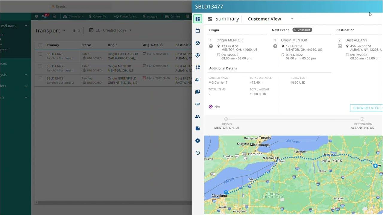 MercuryGate TMS Tutorial: How to Add a Manual Carrier Rate from the Load Board - YouTube