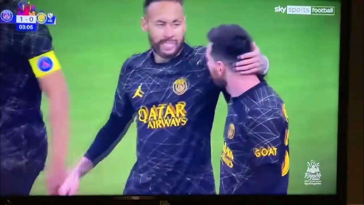 INSANE MESSI GOAL 1-0 PSG VS AL NASSAR - YouTube