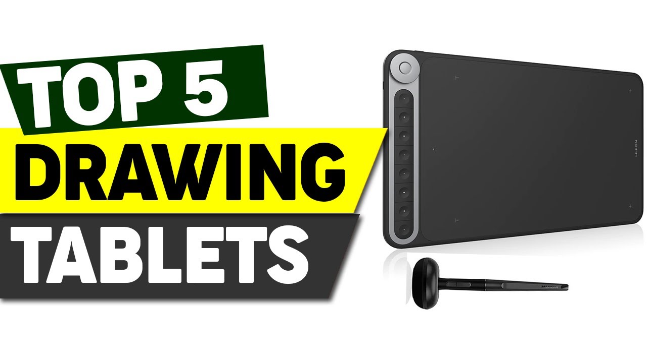 Top 5 Best Drawing Tablets For Beginners | Graphic Tablet - YouTube