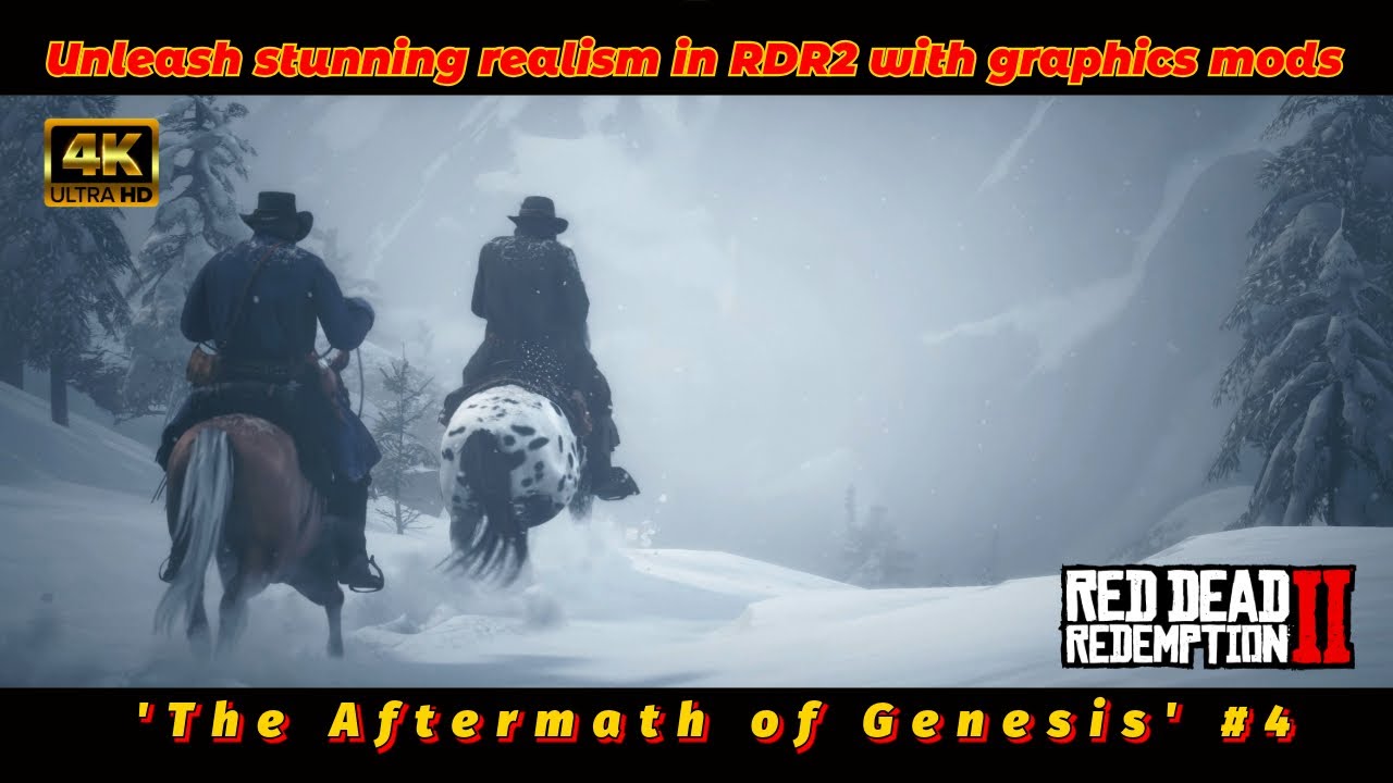 RDR2 Mission #4 : | The Aftermath of Genesis | Ultra-realistic graphics ...