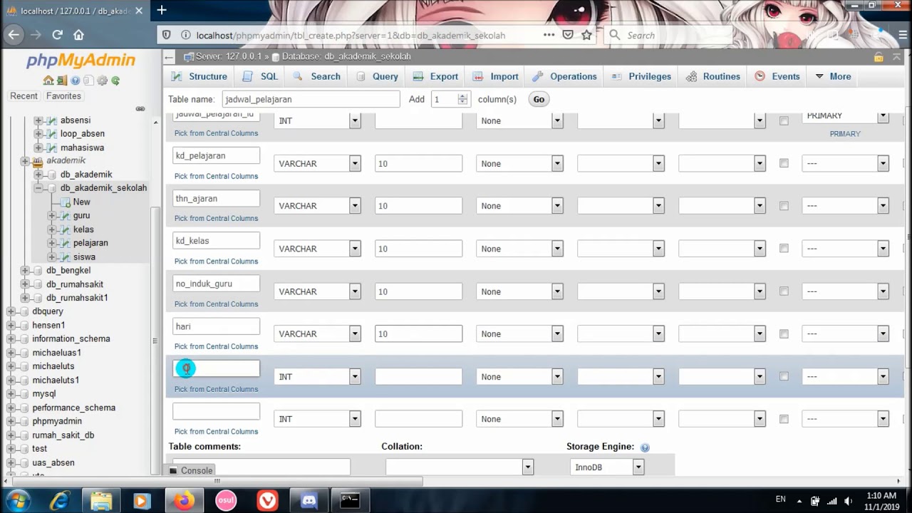 PEMBUATAN DATABASE DAN QUERY SEDERHANA DARI SISTEM INFORMASI AKADEMIK ...