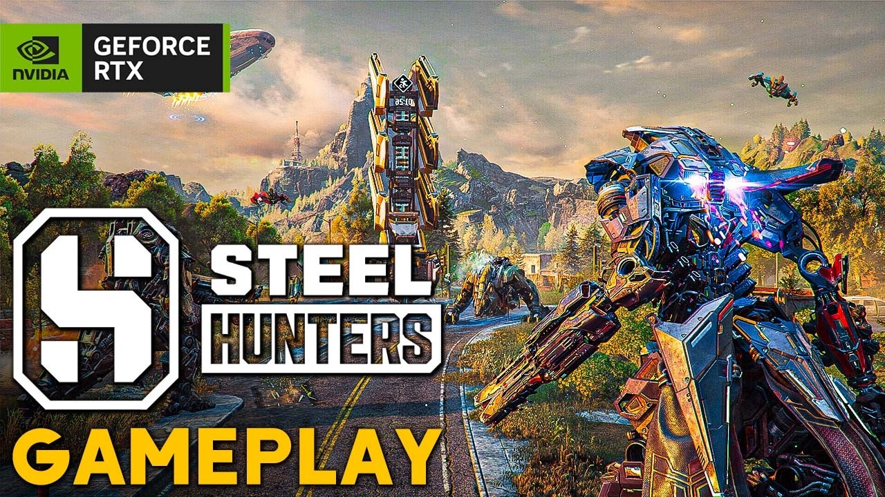 STEEL HUNTERS New Gameplay Demo 15 Minutes 4K - YouTube