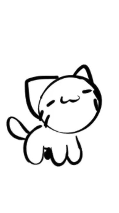 cat walking (loop animation test) - YouTube