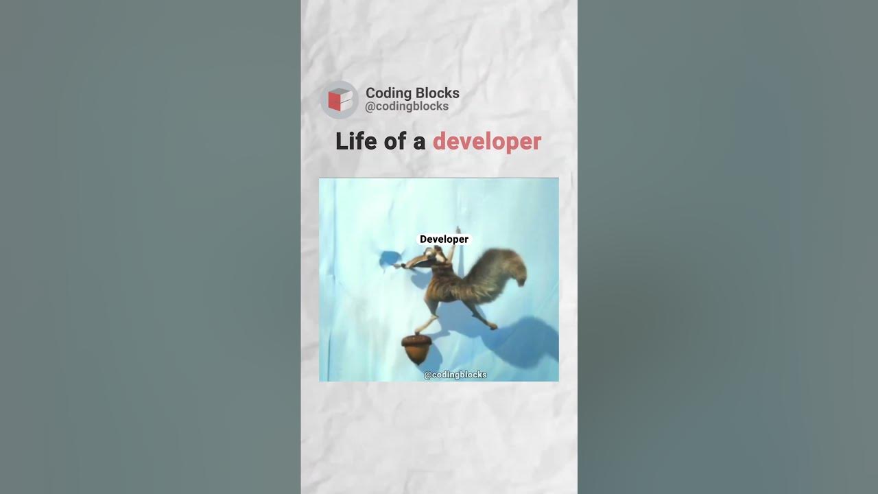 Feeling Of Every Developer Who Else Can Relate Coding Blocks Code Codingblocks Developer