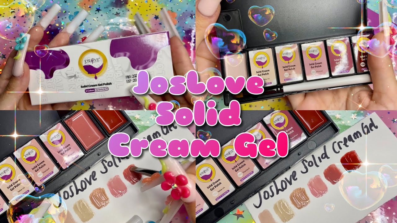 Ep. 076 Ambassador Unboxing | JosLove Solid Cream Gel Polish first ...