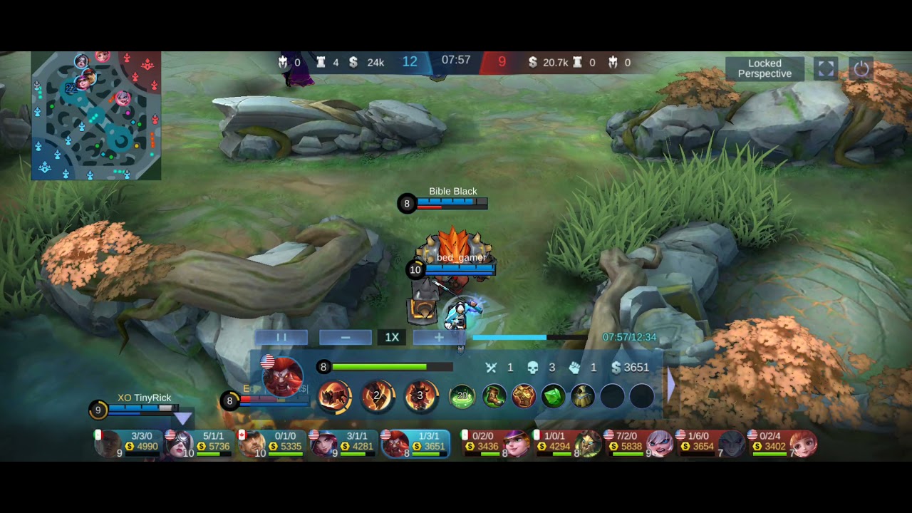 Ranked Grandmaster Mobile Legends Minotaur - YouTube