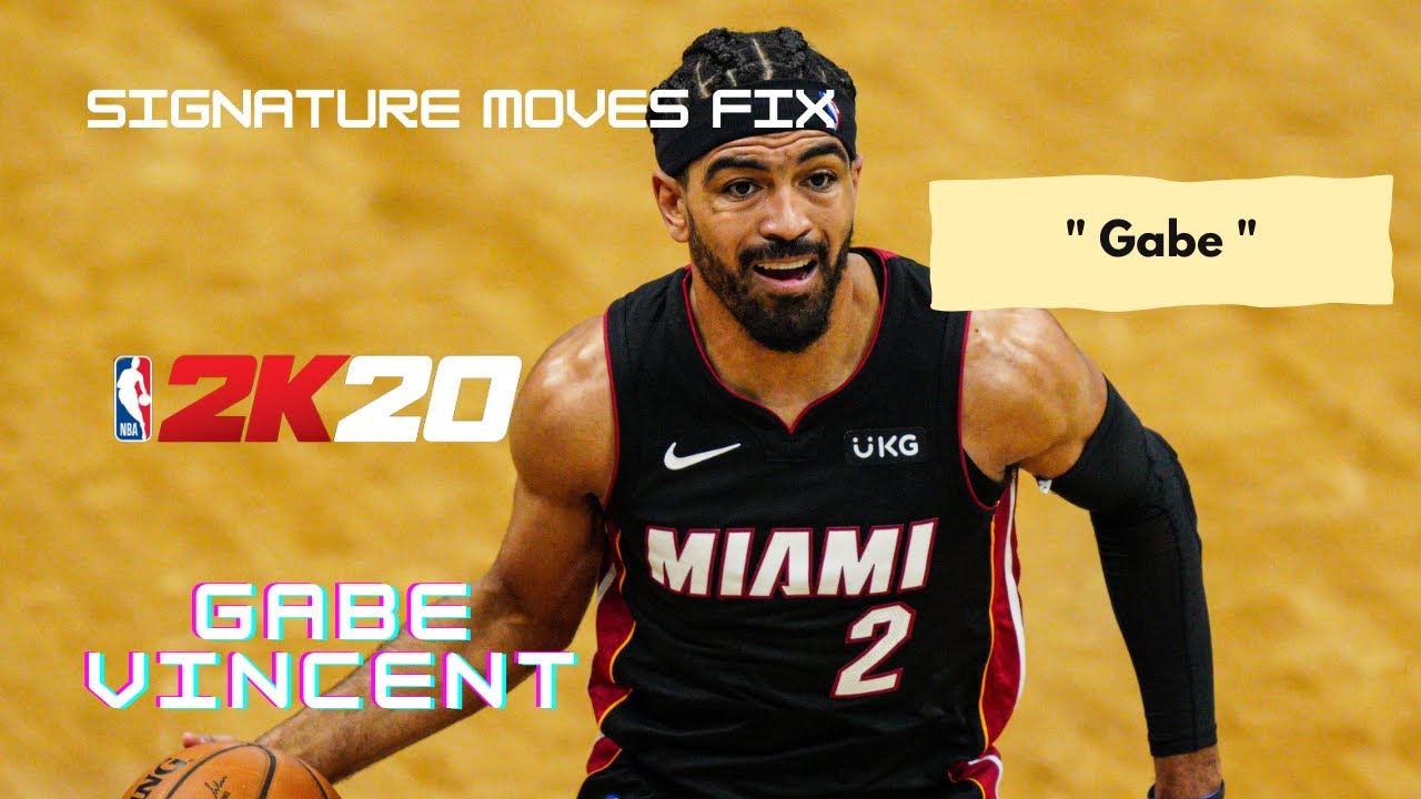Gabe Vincent Jumpshot and Signature Fix (Full Edit) | NBA2k20 Mobile - YouTube