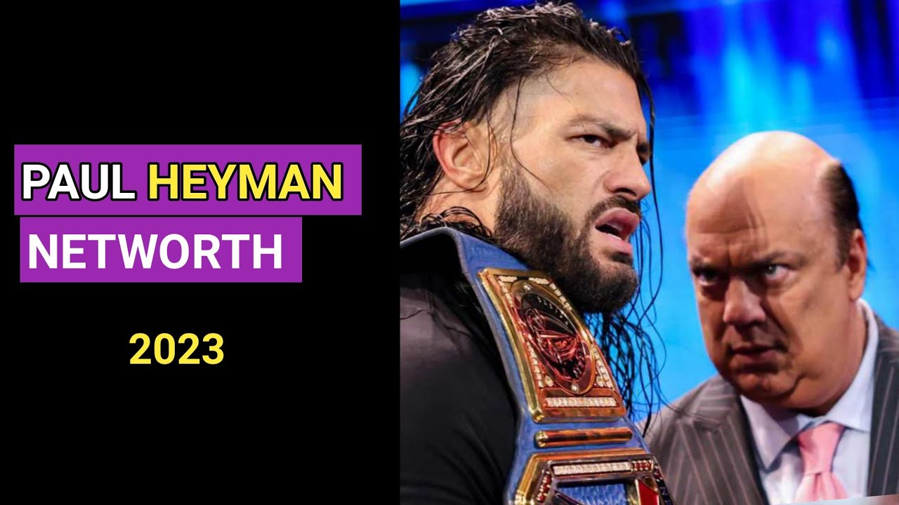 Paul Heyman Networth in 2023!! Paul Heyman Networth!! #paul_heyman ...