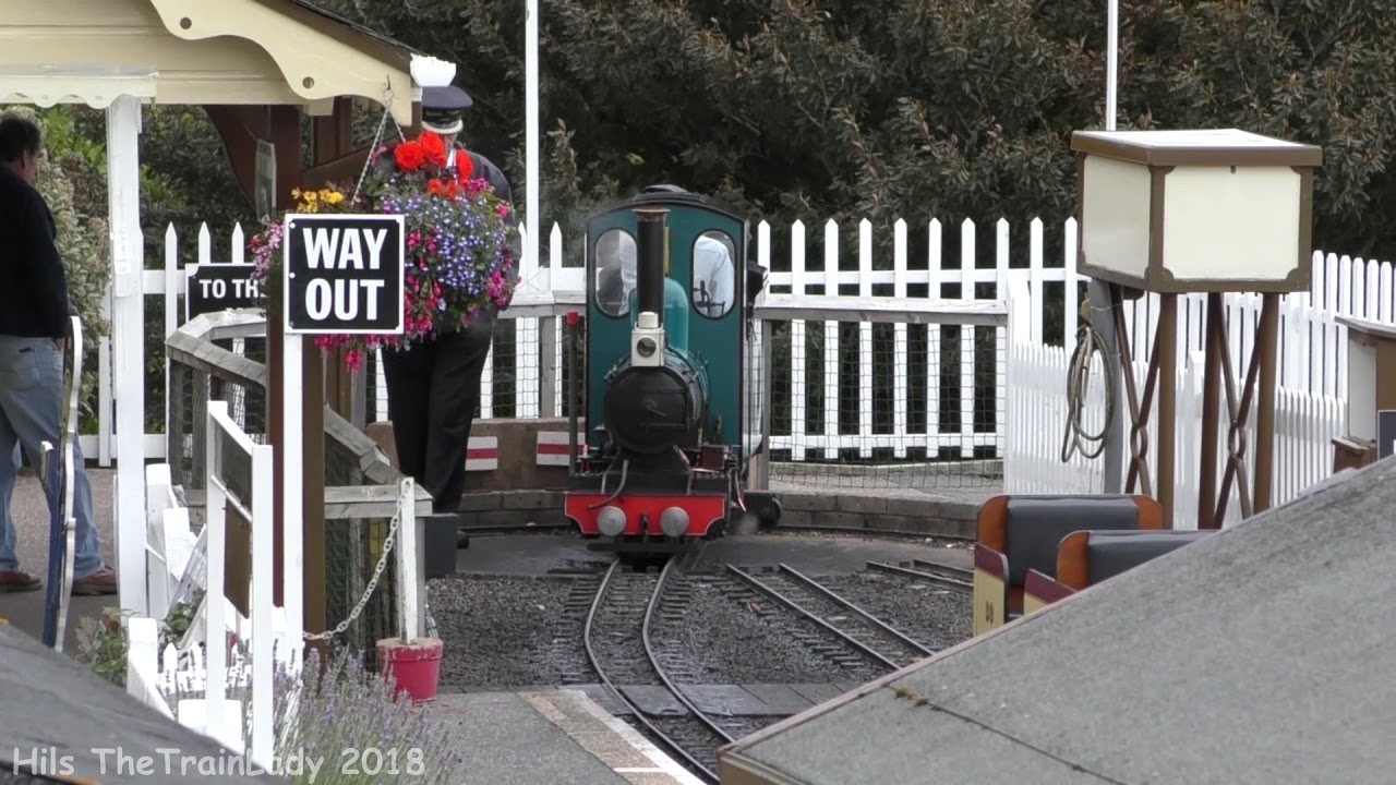 Beer Heights Light Railway at Pecorama August 2018 - YouTube