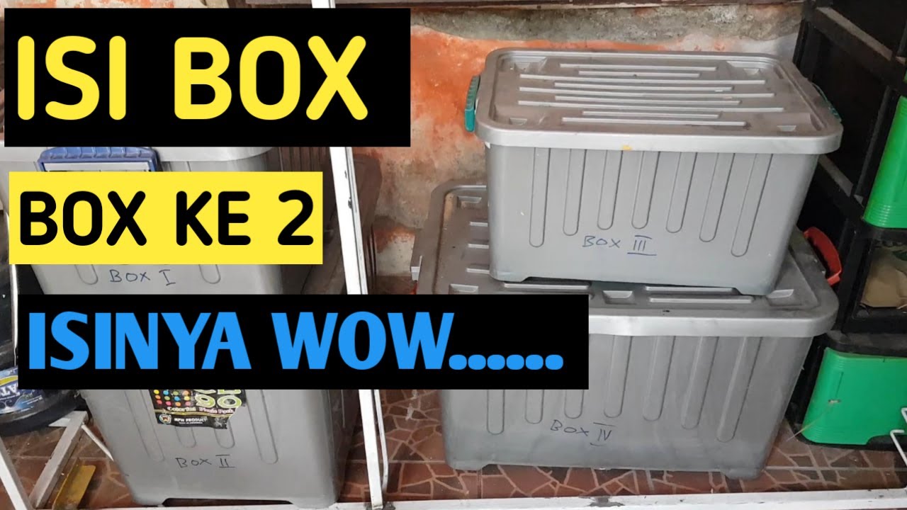 box amunisi box 2 penuh muatan - YouTube